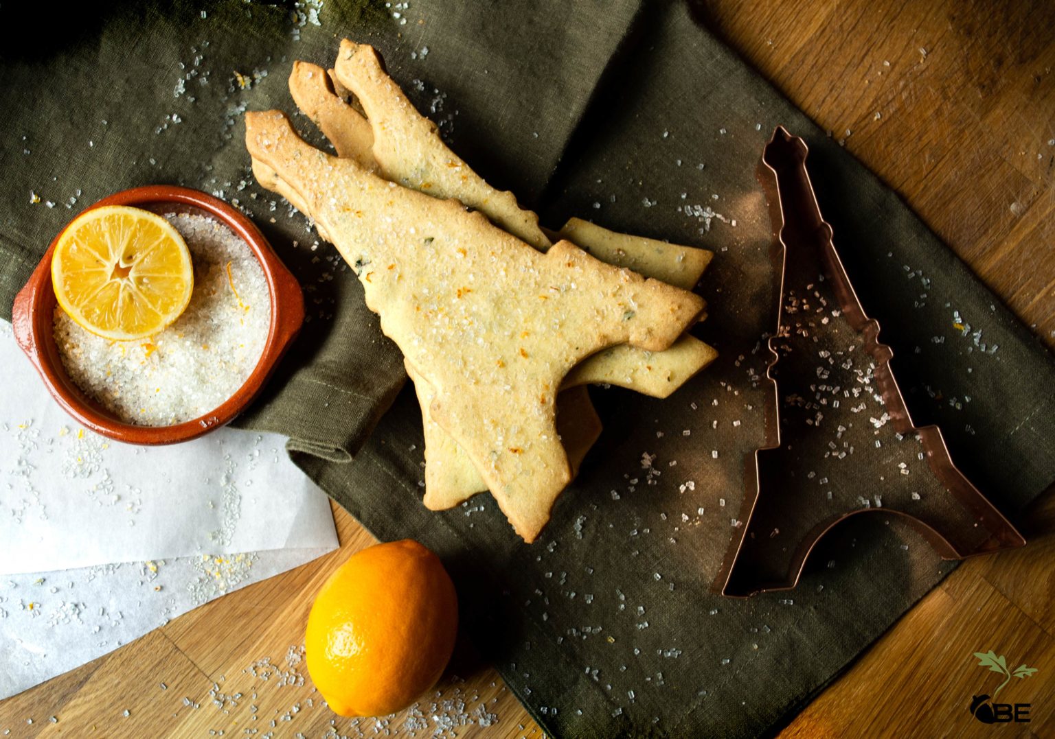 Lemon Thyme Sablés – BE the Beautiful Life